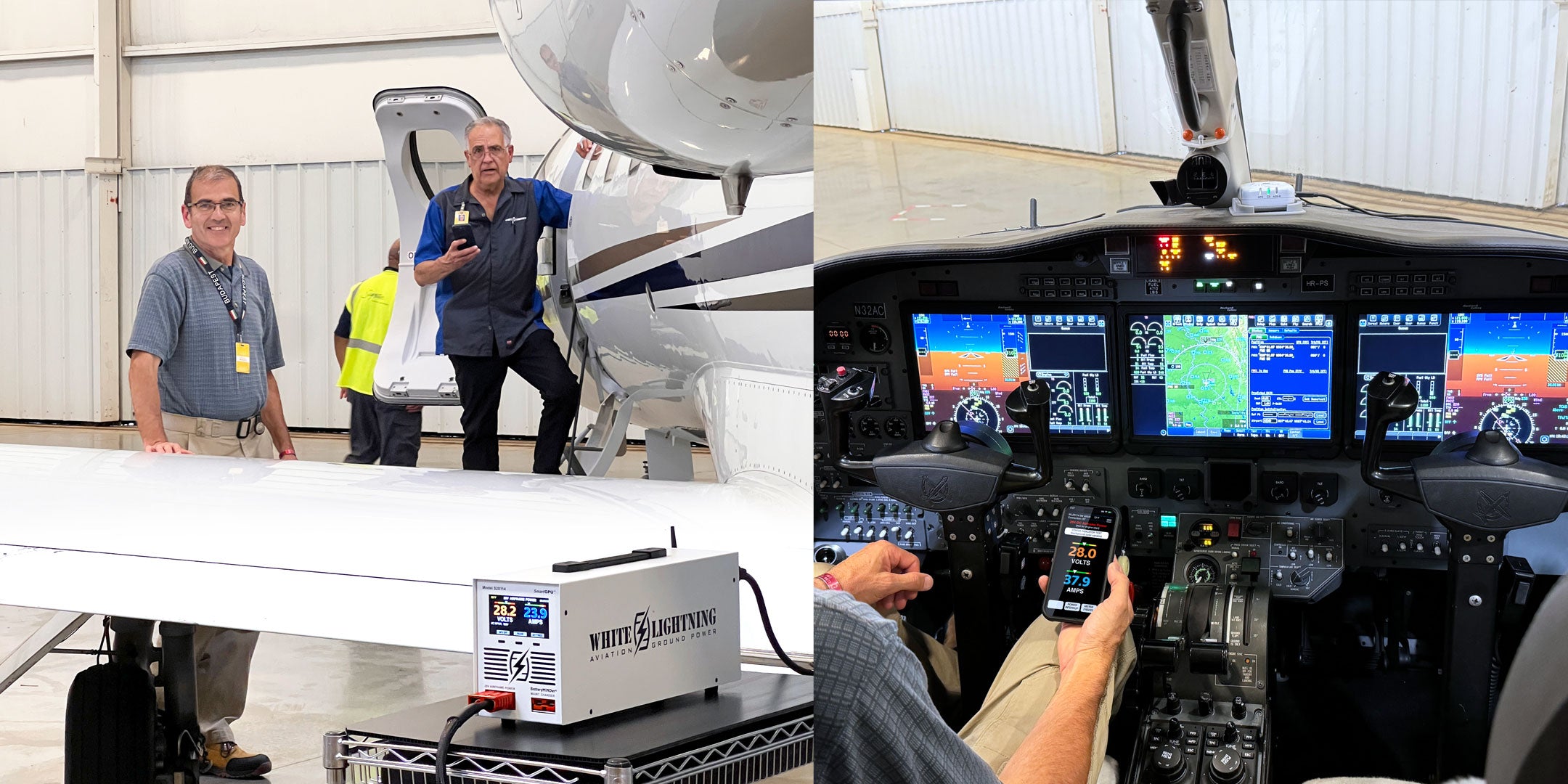 WHITE LIGHTNING - AVIATION GROUND POWER