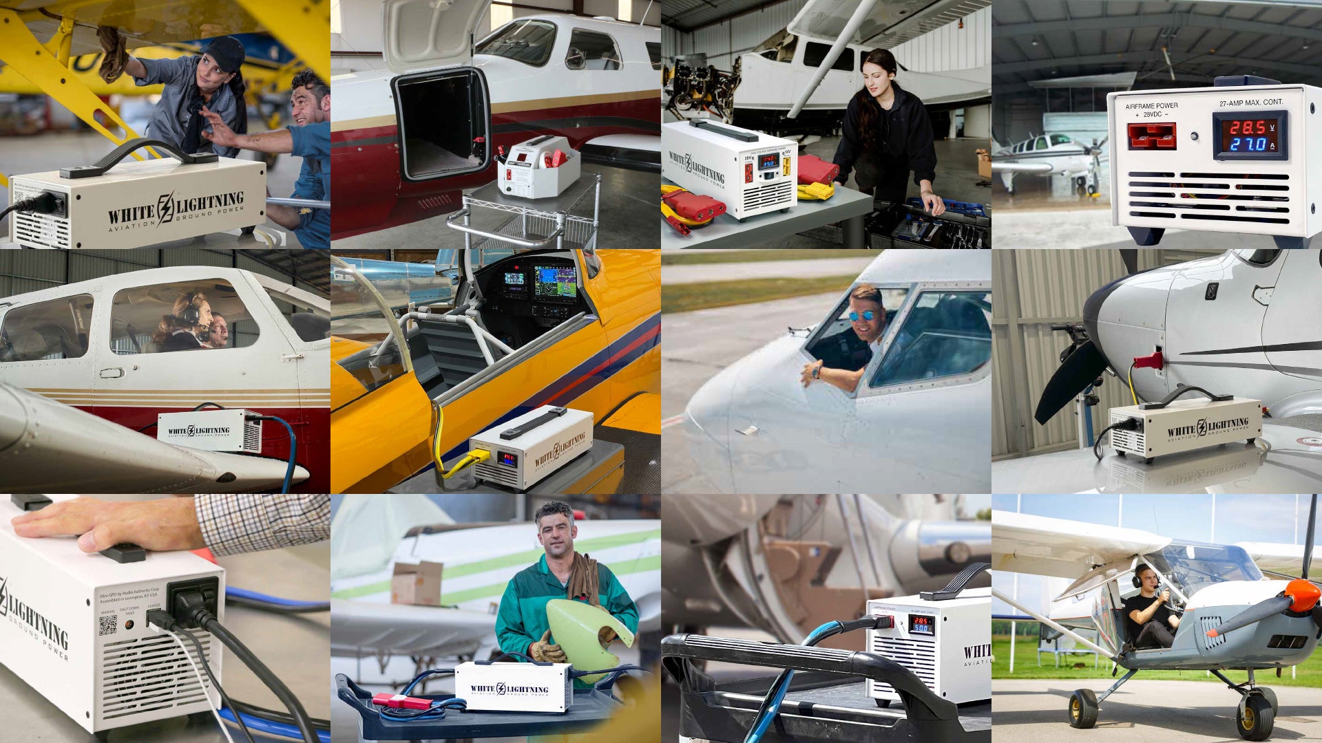 WHITE LIGHTNING - AVIATION GROUND POWER