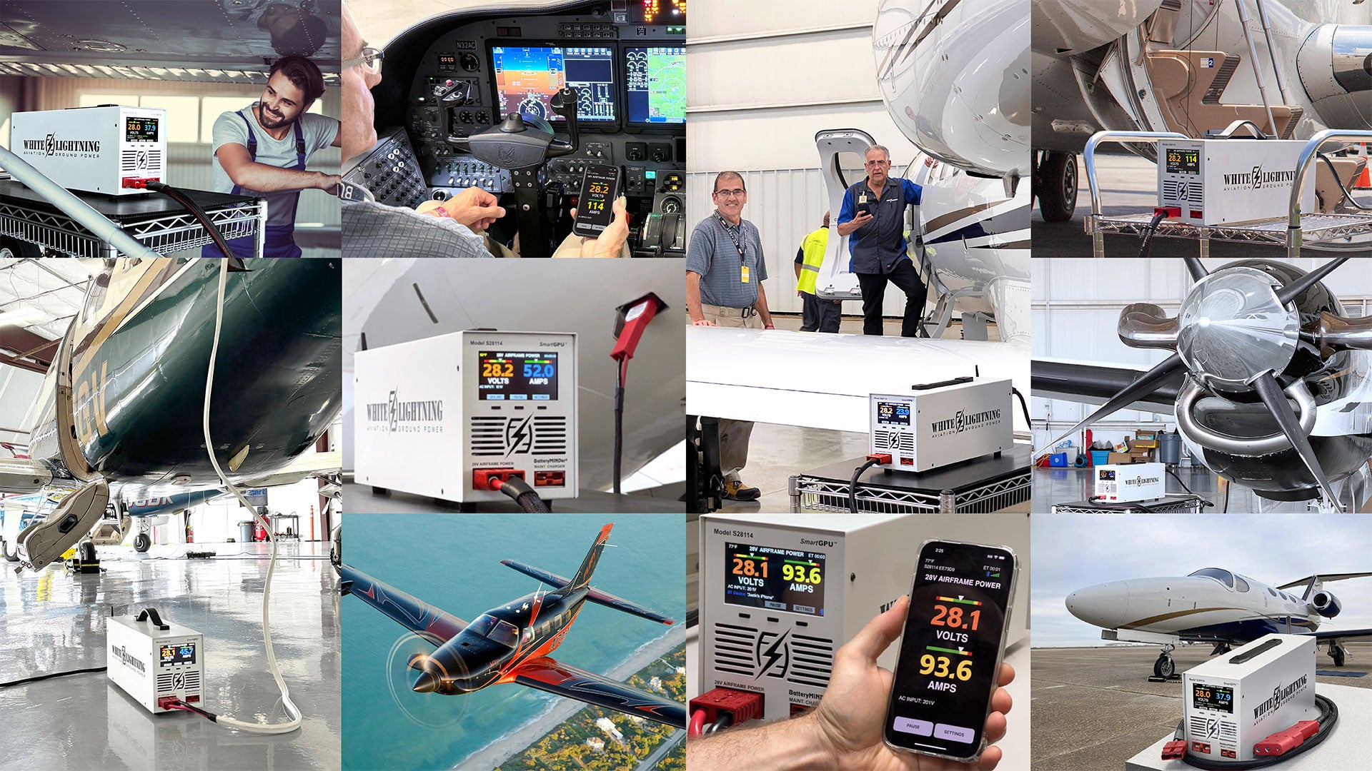 WHITE LIGHTNING - AVIATION GROUND POWER